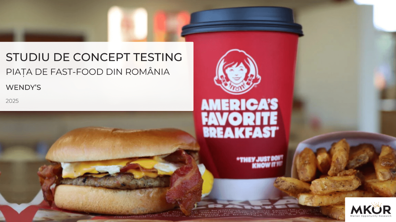 Wendy’s Launches in Romania | MKOR Study on Consumer Perception and ...
